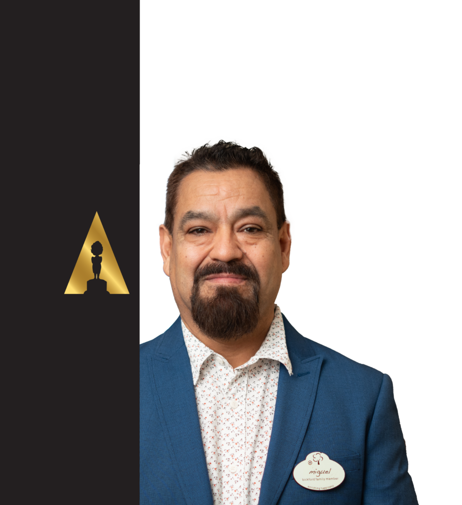 Miguel Navarro winner of Bickford Family Member of the Year 2023 ...